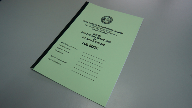 Building Surveying TPC Log Book | Royal Institution of Surveyors Malaysia